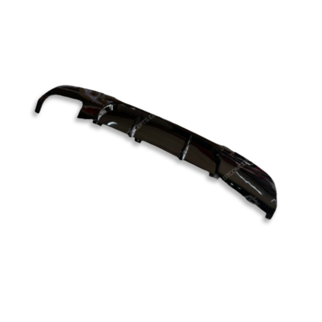 BM E90 SINGLE EXHAUST EXIT GLOSS BLACK REAR DIFFUSER (non oem) – Gtconcepts